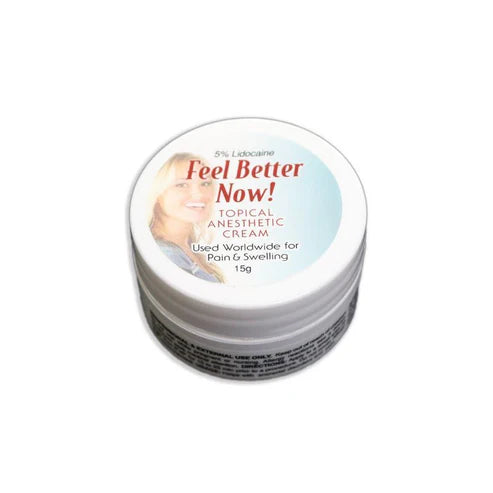 Feel Better Now Topical Anesthetic Cream — 15g Jar – KMBeauty